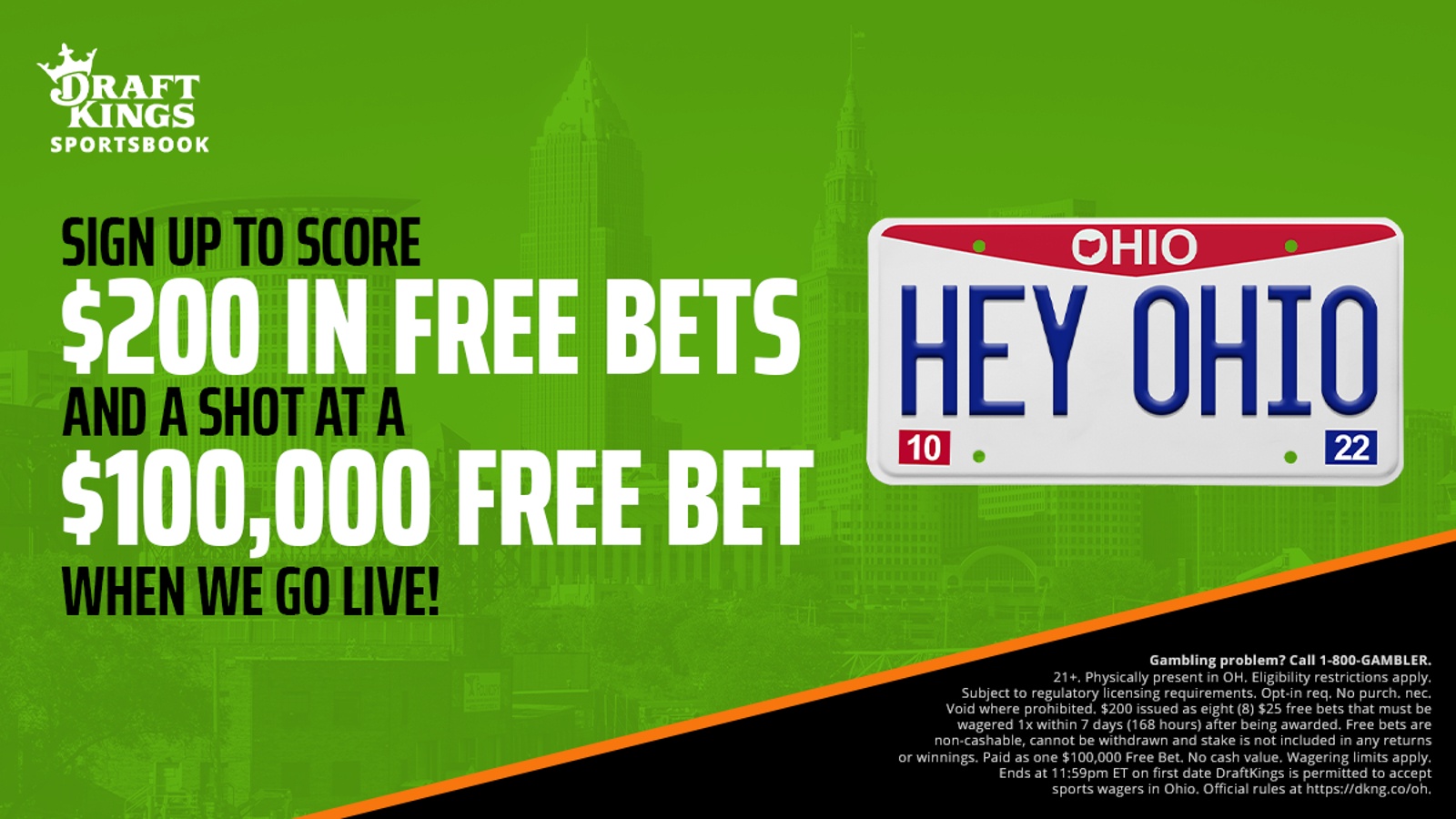 DraftKings Ohio Promo Code Is LIVE 200 Bonus Entry For 100K Free Bet DraftKings Ohio Promo Code Is LIVE 200 Bonus Entry For 100K Free Bet