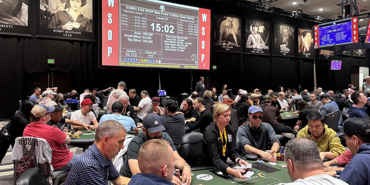 WSOP Main Event: Day Five Brings Field Down to Final 160 Players